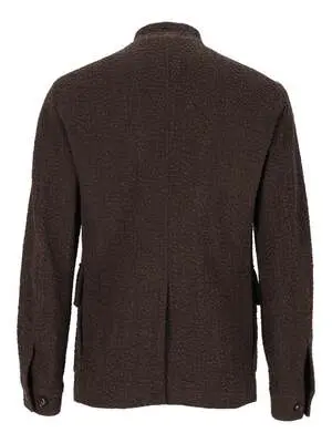 Giorgio Armani Mandarin Collar Blazer