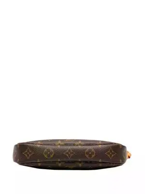 LOUIS VUITTON 2001 Monogram Pochette Accessoires Shoulder Bag