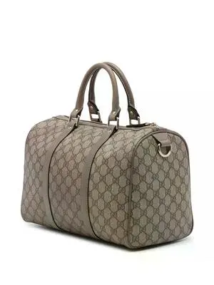 Gucci 2016-2026 Medium Gg Supreme Joy Boston Bag - Neutrals