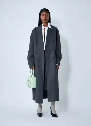 Prada Long Wool-blend Coat
