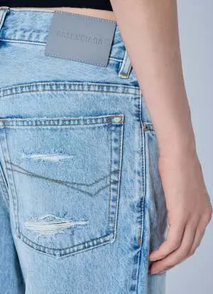 Balenciaga Straight-leg Denim Jeans