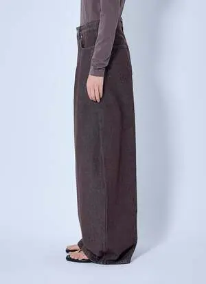 Jacquemus Le De-nîmes Ovalo Jeans - Brown