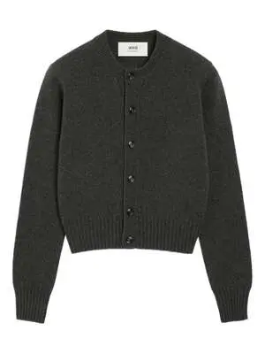 AMI Paris Wool And Cashmere Cardigan