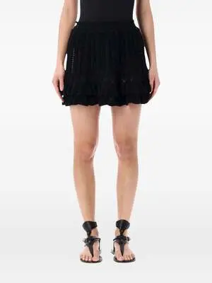 Isabel Marant Étoile Marant Nelle Mini Skirt - Black