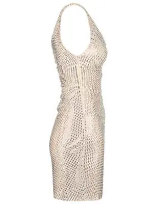 SELF-PORTRAIT Draped Mini Dress