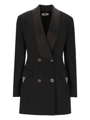 Versace Double-breasted Evening Blazer