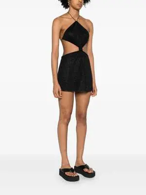 Oseree Lumiére Knot Mini Dress