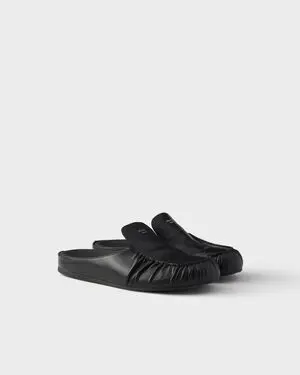 Prada Leather Mules
