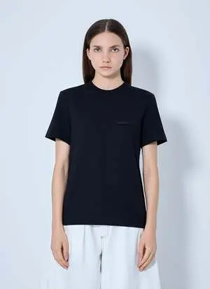 Jacquemus Gros Grain Short-sleeve T-shirt - Black