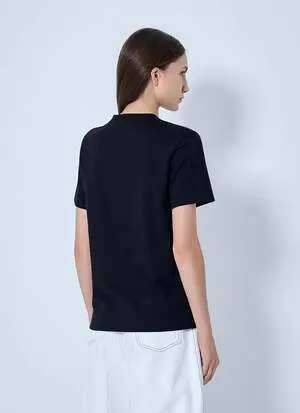 Jacquemus Gros Grain Short-sleeve T-shirt - Black