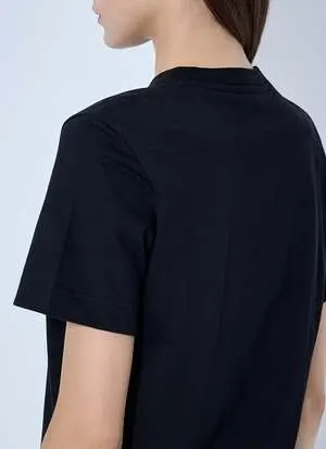 Jacquemus Gros Grain Short-sleeve T-shirt - Black