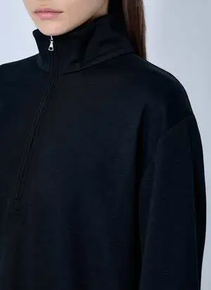 RIER Polar Jogging Virgin Wool Half-zip Top