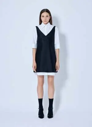 Balenciaga Hybrid Shirt Dress - Black