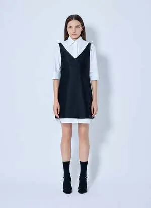 Balenciaga Hybrid Shirt Dress - Black