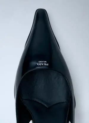 Prada Pointed-toe Slingback Pumps