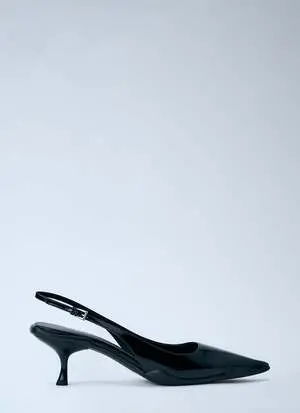 Prada Pointed-toe Slingback Pumps - Black