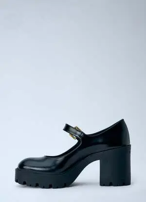 Prada Brushed Leather Pumps