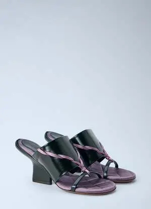 Dries Van Noten Braided Strap Mules