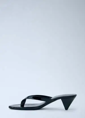 JUDE Rooty Leather Thong Sandals