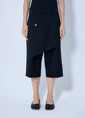 KIKO KOSTADINOV Linnet Wrap Culottes - Black