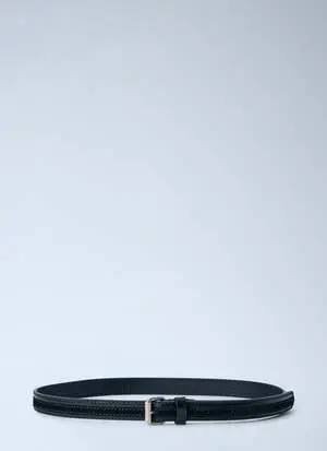 Dries Van Noten Smooth-grain Leather Belt