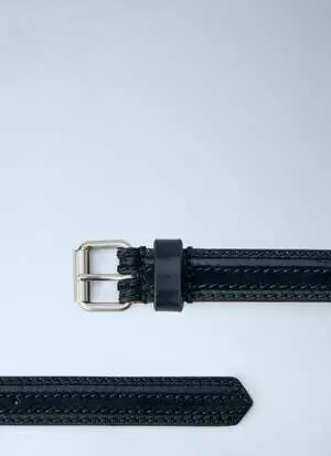 Dries Van Noten Smooth-grain Leather Belt
