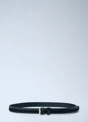 Dries Van Noten Smooth-grain Leather Belt