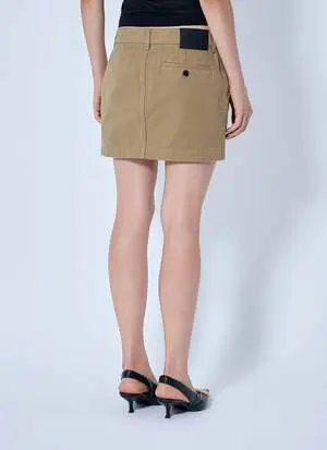 Balenciaga Cotton Mini Skirt