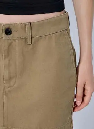Balenciaga Cotton Mini Skirt