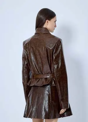 Sportmax Structured Coated Jacket