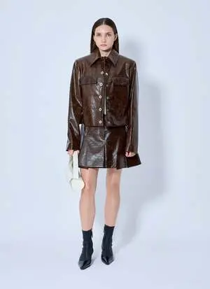 Sportmax Structured Coated Jacket