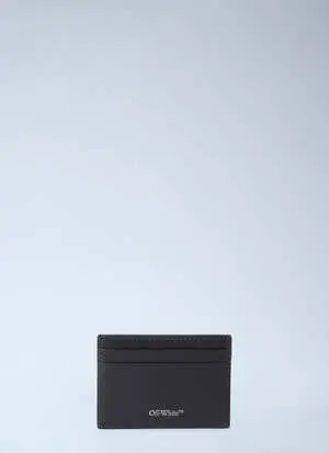Off-White Heritage Card Holder - Black