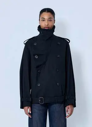 MAISON MARGIELA Double-breasted High-collar Jacket