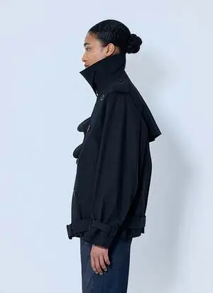 MAISON MARGIELA Double-breasted High-collar Jacket
