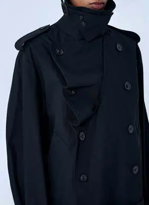 MAISON MARGIELA Double-breasted High-collar Jacket