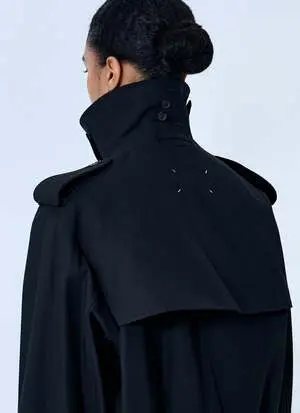 MAISON MARGIELA Double-breasted High-collar Jacket