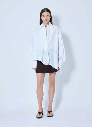 Sportmax Button-detail Mini Skort - Brown