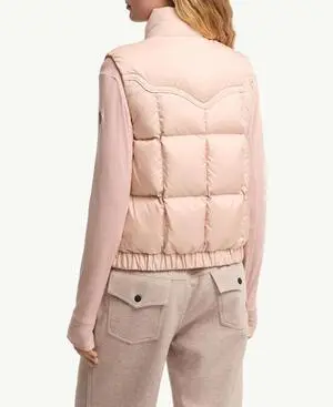 Moncler Doucy Square-quilted Down Vest