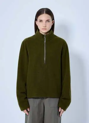 RIER Fleece City Sweater - Green