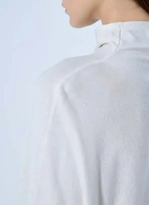 Jacquemus Le Losange Knit Polo - Cream