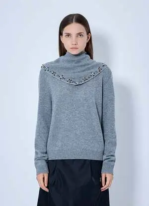 Prada Embellished Sweaters For Women