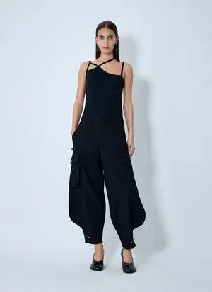 Yohji Yamamoto String Detail Camisole