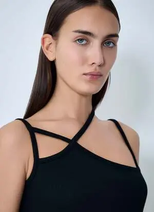 Yohji Yamamoto String Detail Camisole