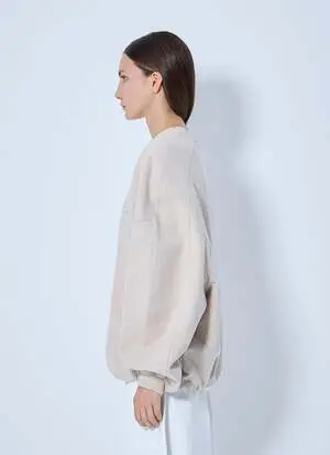 Jacquemus Le Ruban Sweatshirt - Cream