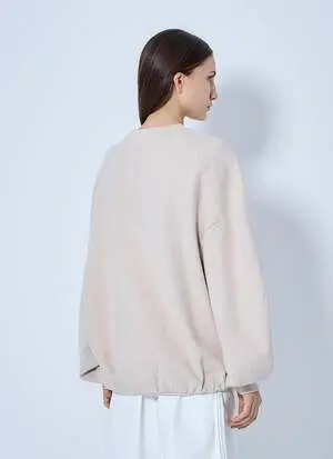 Jacquemus Le Ruban Sweatshirt - Cream