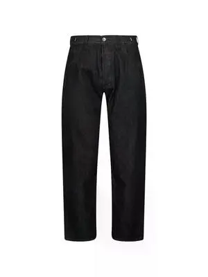 You Must Create Five-pocket Straight-leg Jeans - Black