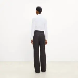 Theory Double Pleat Pant, 33 In Plaid Sleek Flannel