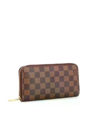 LOUIS VUITTON Zippy Wallet Damier Small Wallets