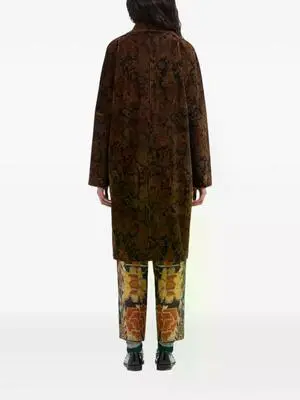 PIERRE-LOUIS MASCIA Griffintn Double-breasted Corduroy Coat