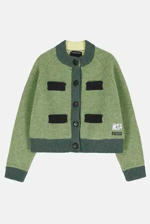 B.B. WALLACE Cardigan Frida - Verde